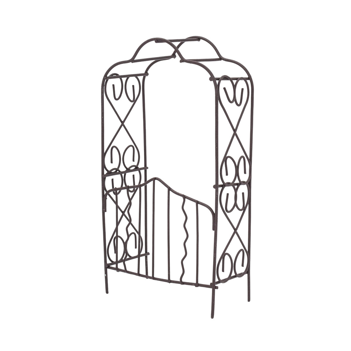 Мебель для куклы миниатюра 'Арка металлическая', 8*4*15 см, коричевая, Astra&Craft