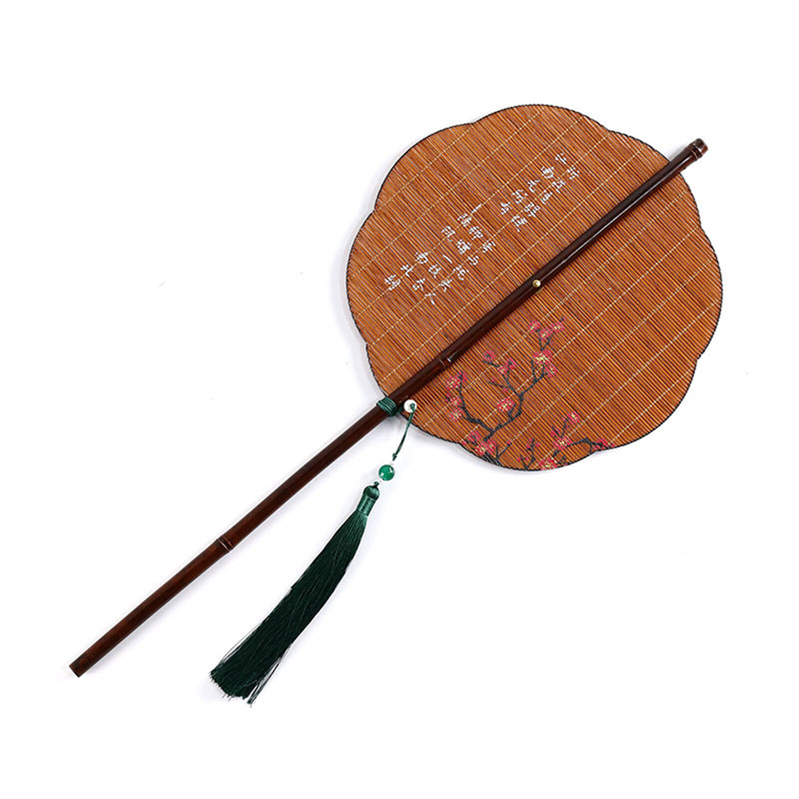 Круглый складной ручной веер компактной формы