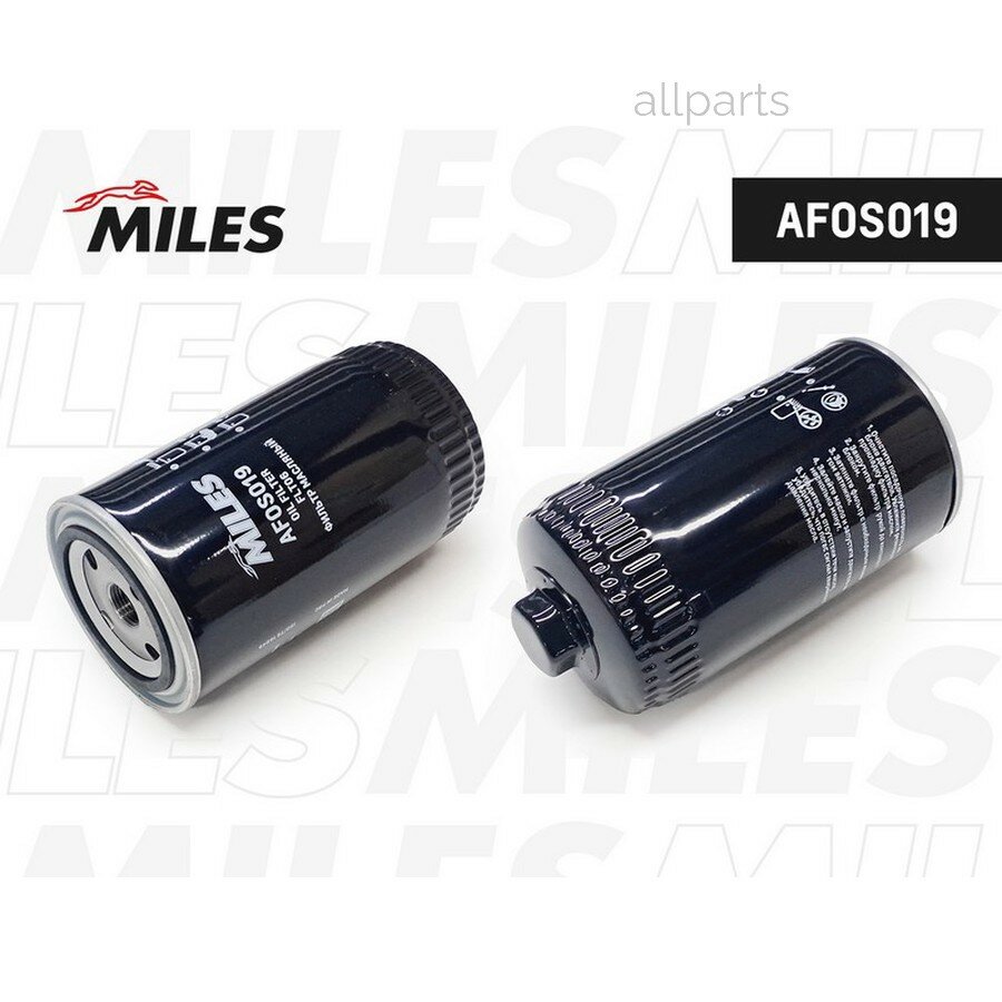 MILES AFOS019 Фильтр масляный VW LT 2.4D/T4 2.5/2.5D