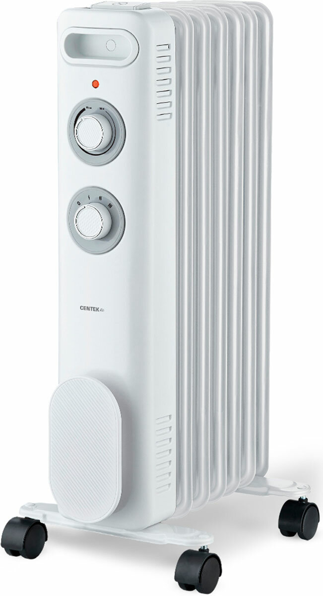 Масляный обогреватель Centek CT-6230-7, белый