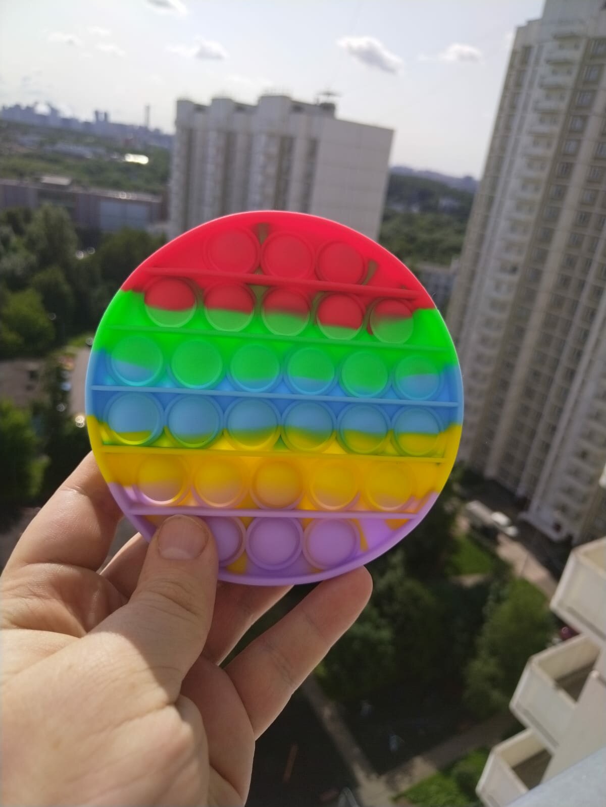 Поп-ит круг