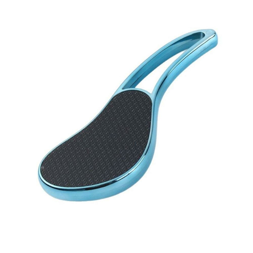 Тёрка для пяток. Пилка для смарт педикюра. Пемза для ухода за стопами. Инновационная лазерная пилка для пяток стекло с ручкой. Из закалённого стекла. Тёрка педикюрная.