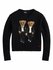 Свитер Polo Ralph Lauren Ralph & Ricky Bear, размер XS-S, , черный
