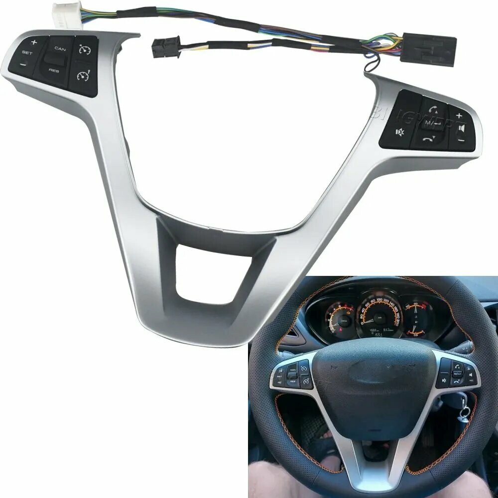 Вставка мультируля арт. для LADA Vesta Sport 2015-2022 Lada SW Cross Glade West XRAY Vesta CNG