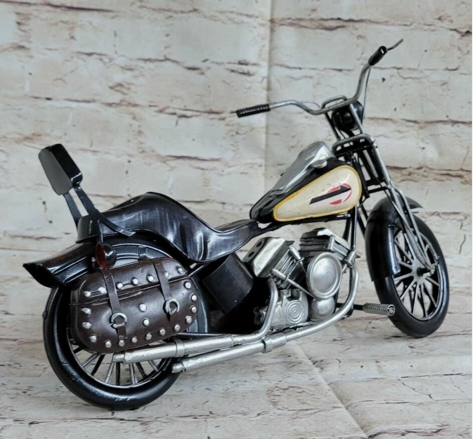 Модель мотоцикла Harley-Davidson 1992 Fxsts, 32х12х19см, Металл Art 1121