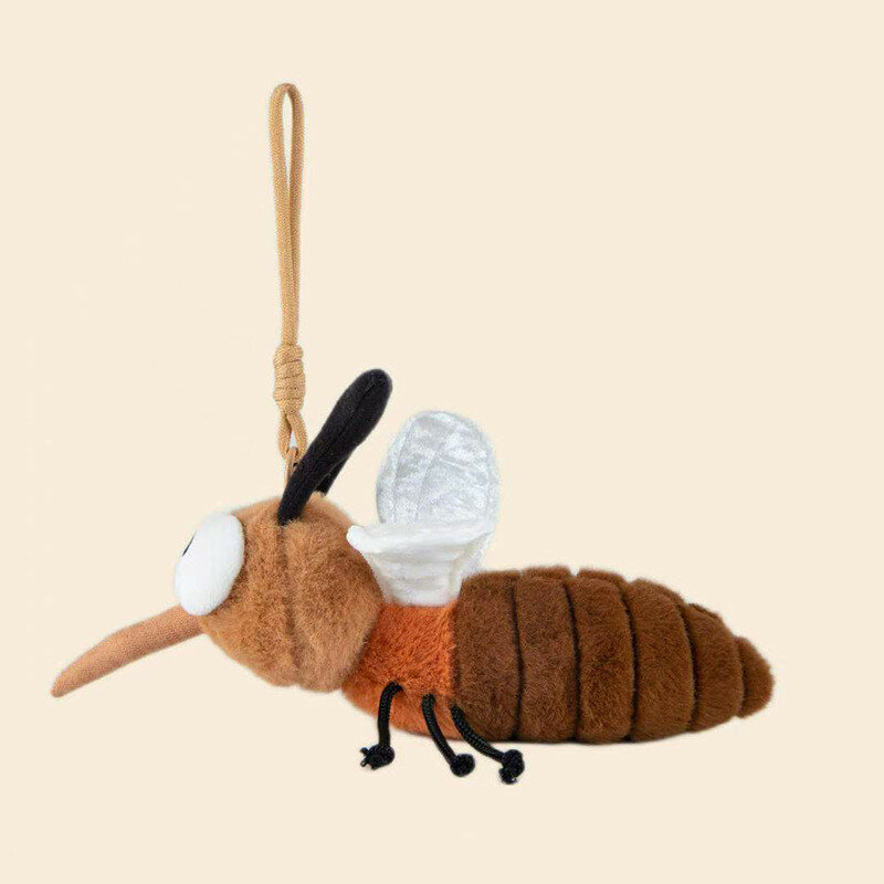 Мягкая игрушка комар с наполнителем из пп хлопка для детской комнаты и подарка подвеска