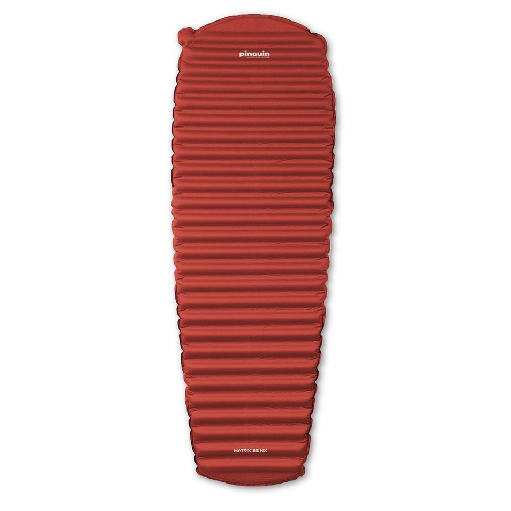 Decathlon Самонадувающийся туристический коврик Pinguin MATRIX 25 NX, с чехлом и ремнабором, оранжевый