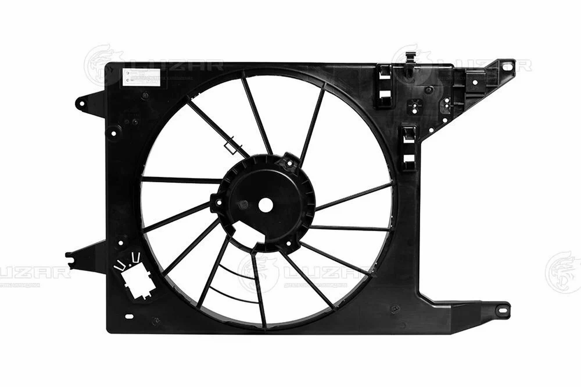 Кожух э/вентилятора для а/м Лада Largus (12-)/Renault Logan (08-) А/С LFS0966