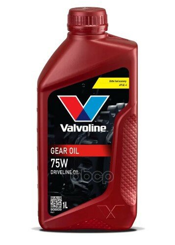 Масло трансмиссионное VALVOLINE GEAR OIL GL-3 GL-4 75W 1л На складе Valvoline арт. 908809