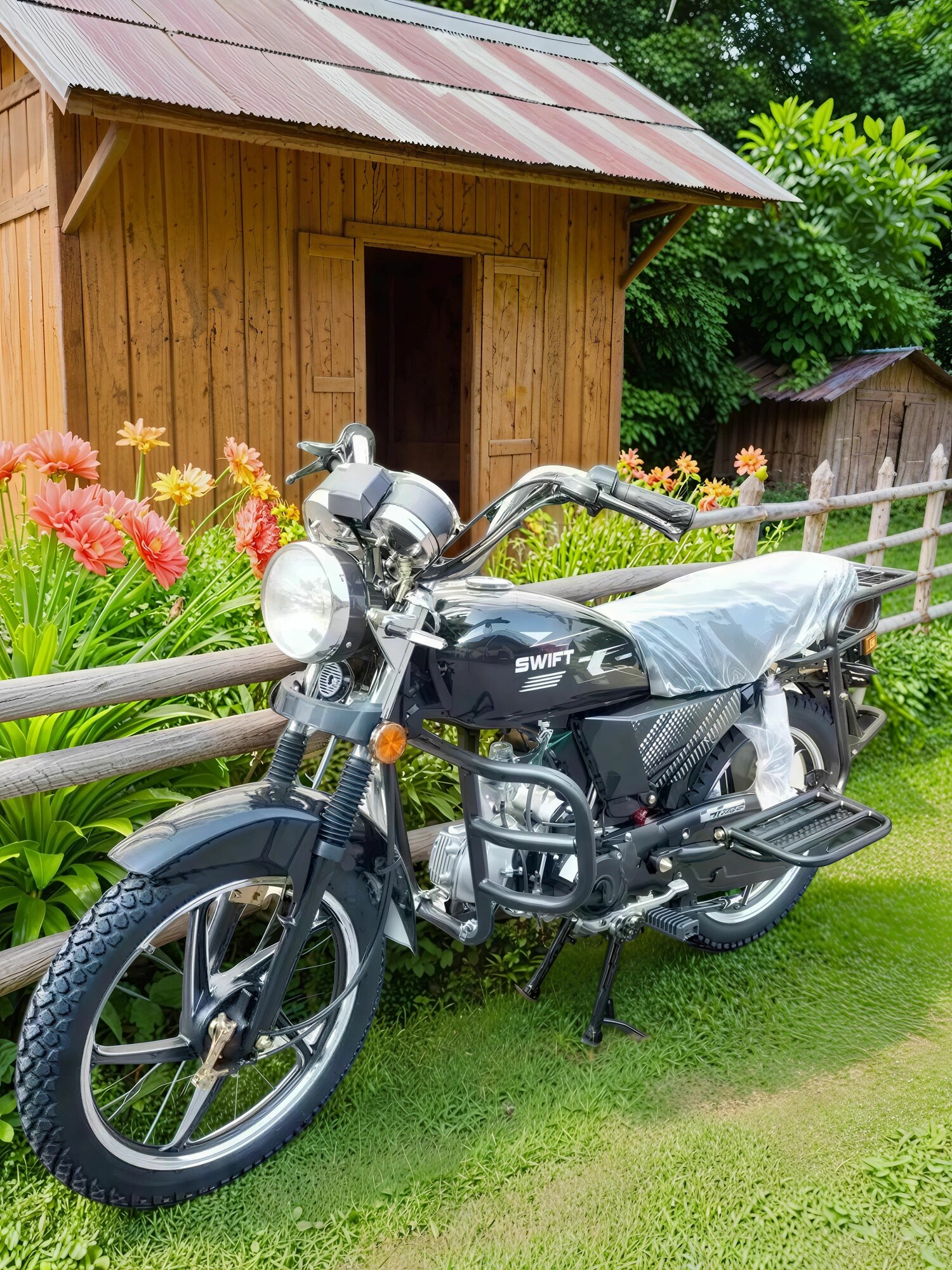 Мопед ALPHA SWIFT BLACK 110 см3 (49,9)