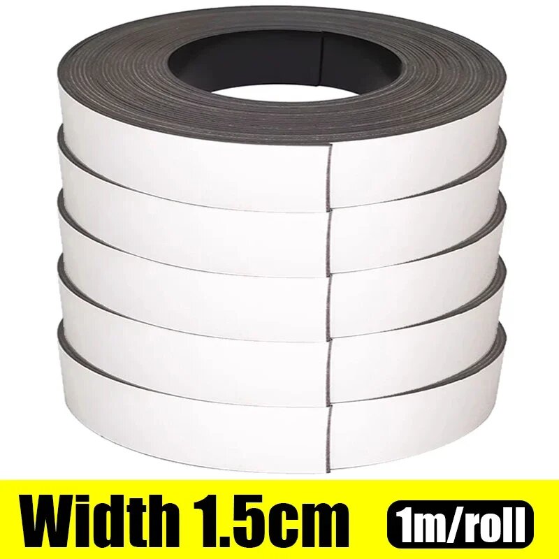 Магнитная лента резиновая 1M- (1 roll), Width 1.5cm