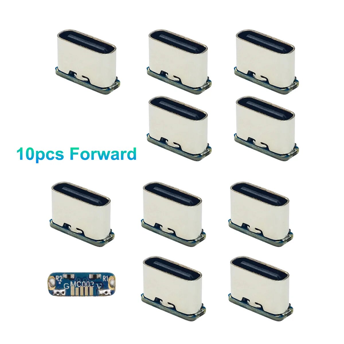 USB разъем Type-C 5-контактный для пайки 10pcs Forward