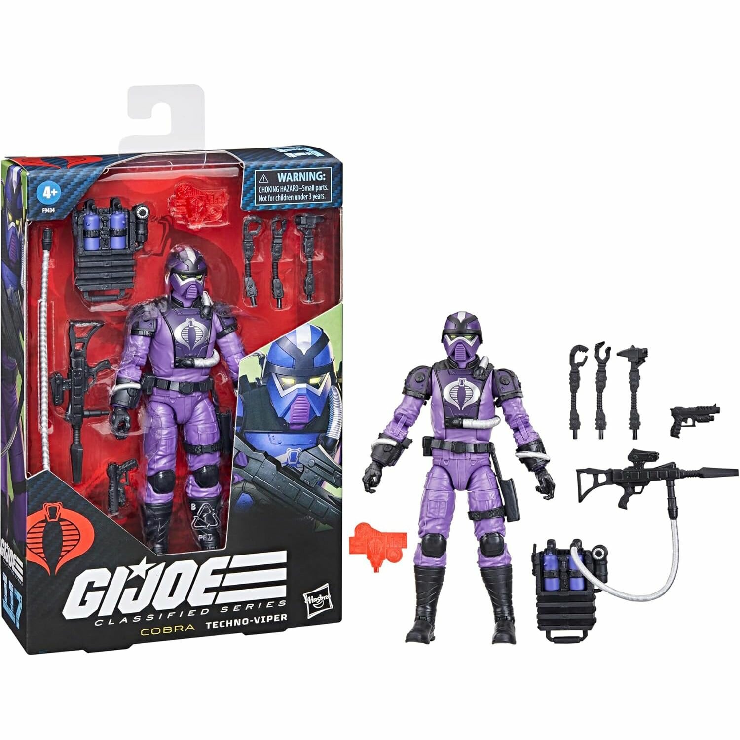 Фигурка Hasbro G.I. Joe Classified Series #117, Techno-Viper, 6 inch