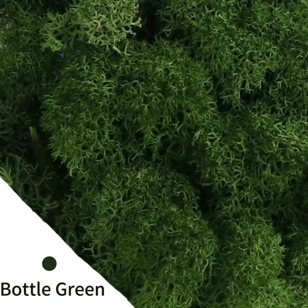 Искусственный мох Uflower зеленый 20/40/60г