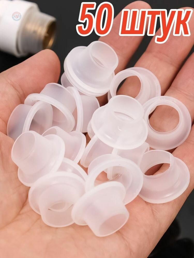 Универсальные силиконовые прокладки для герметичных клапанов, набор 30-50 шт, резиновые уплотнительные кольца для ремонта кранов и труб, долговечные и гибкие