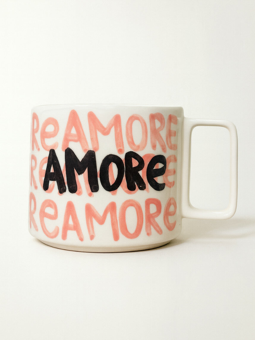 Кружка ручной работы «Amore», керамика, 450 мл