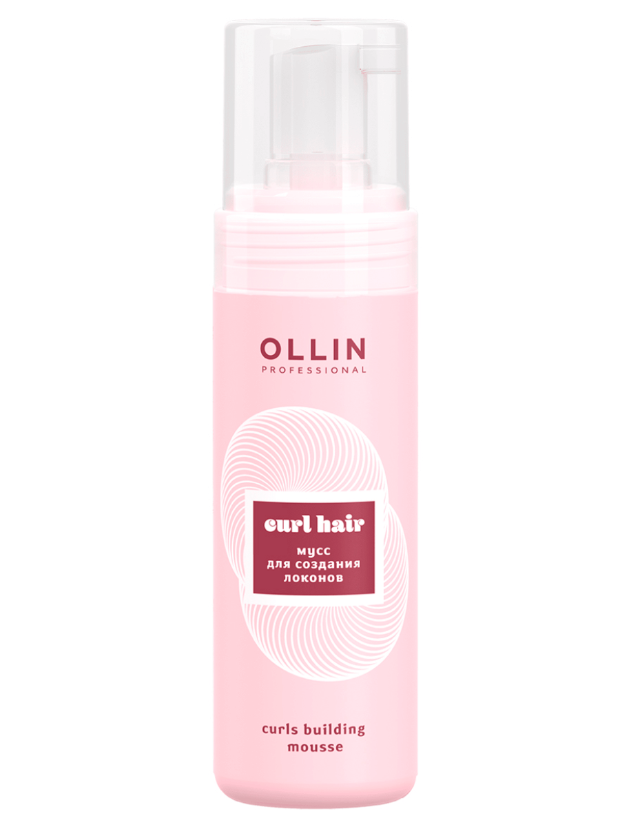 Мусс для укладки волос OLLIN Professional, создание локонов, 150 мл