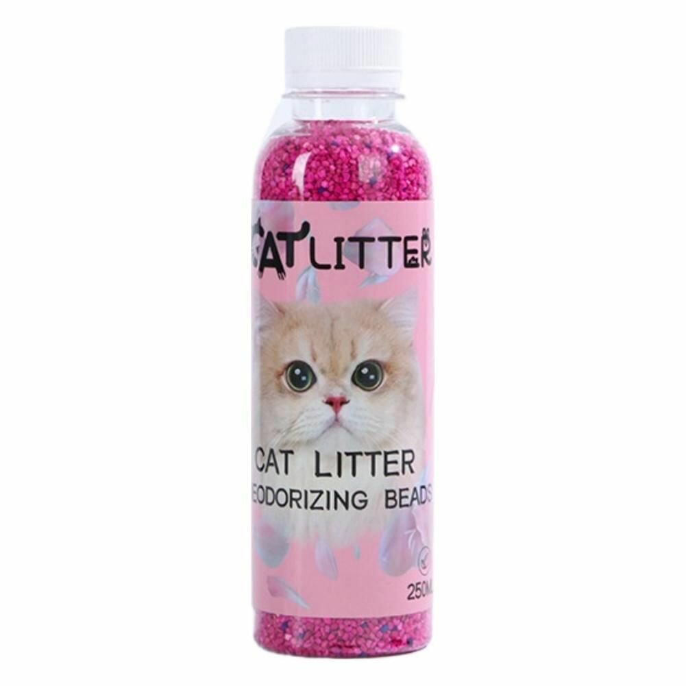 250 мл дезодорирующих шариков для устранения запаха домашних животных для домашнего дезодоранта для кошачьего туалета