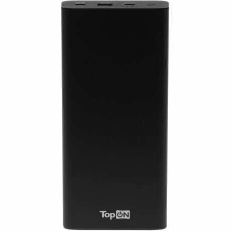 Внешний аккумулятор TOPON TOP-T140, 22400мAч, черный (103271)