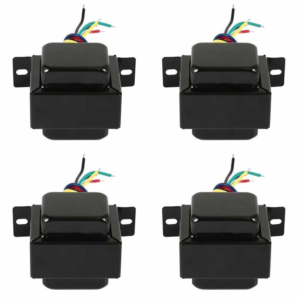 4ШТ Ламповый Усилитель Несимметричный Выходной Трансформатор 5K для 6P1 6P14 6P6 0-4-8 Ом DIY Вакуумный