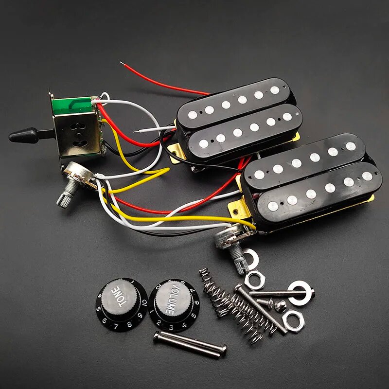 Звукосниматели IFUNPLAY 0942-HH хамбакер черные, Черный