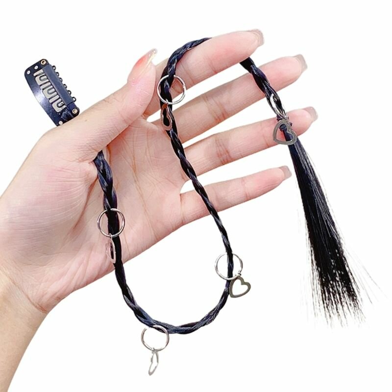 (1 шт.) Плетёная коса "Свинг-стиль" - модель 5