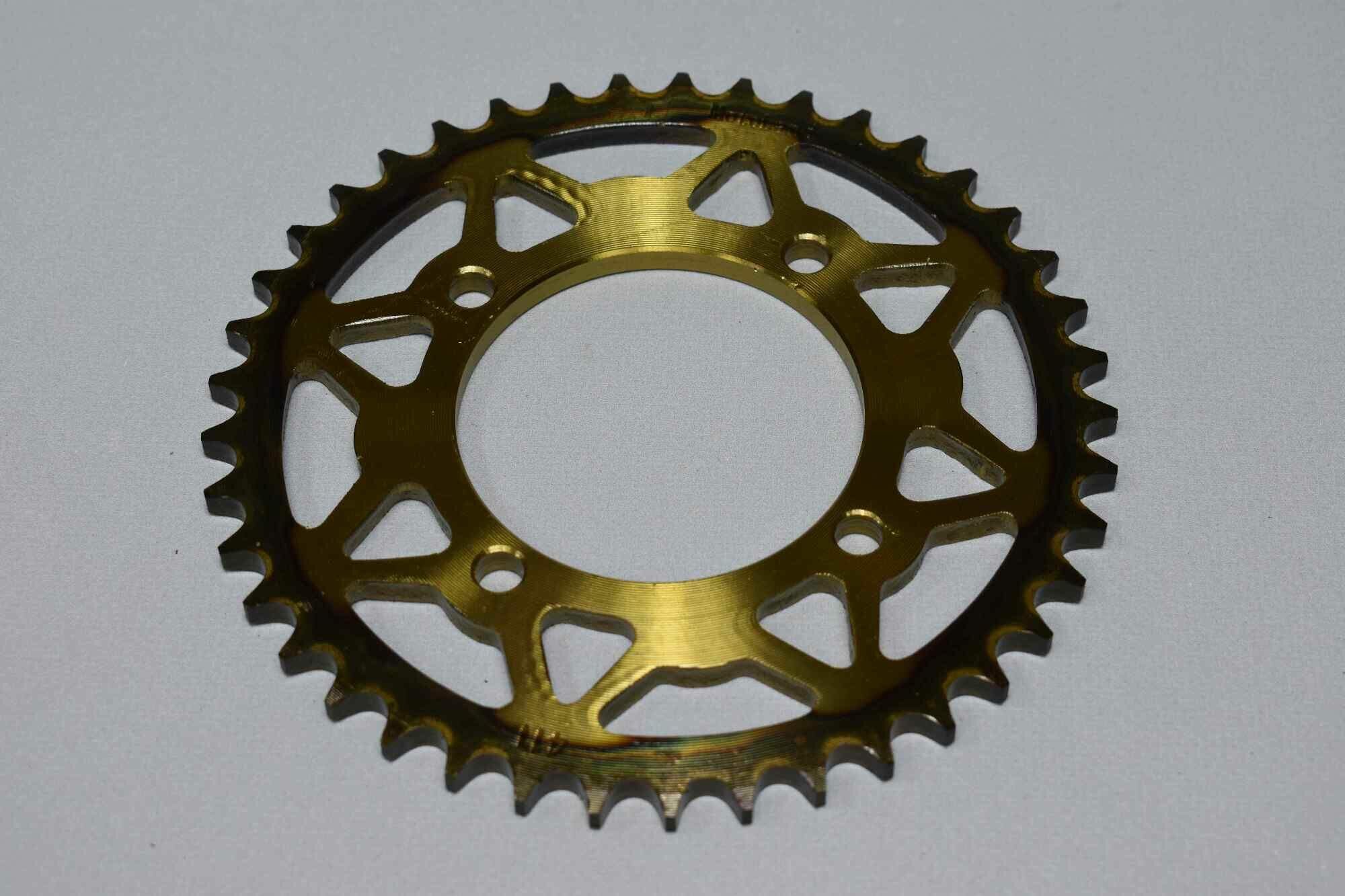 Венец, звезда ведомая (428H-41) сталь, закаленные зубья PIT BIKE 125-190 4х92х76