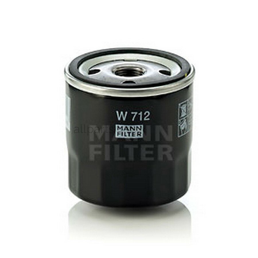 MANN-FILTER W 712 Фильтр масл. OPEL ASCONA, KADETT, REKORD