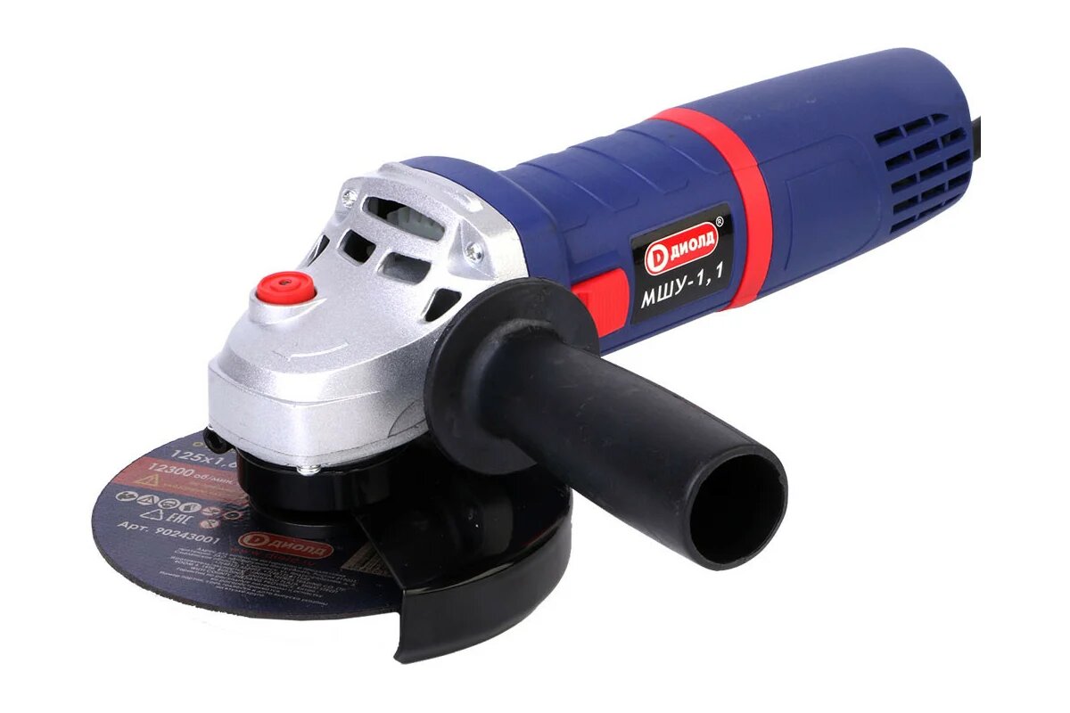 Угловая шлифмашина (болгарка) Диолд МШУ-1,1 (10041280)