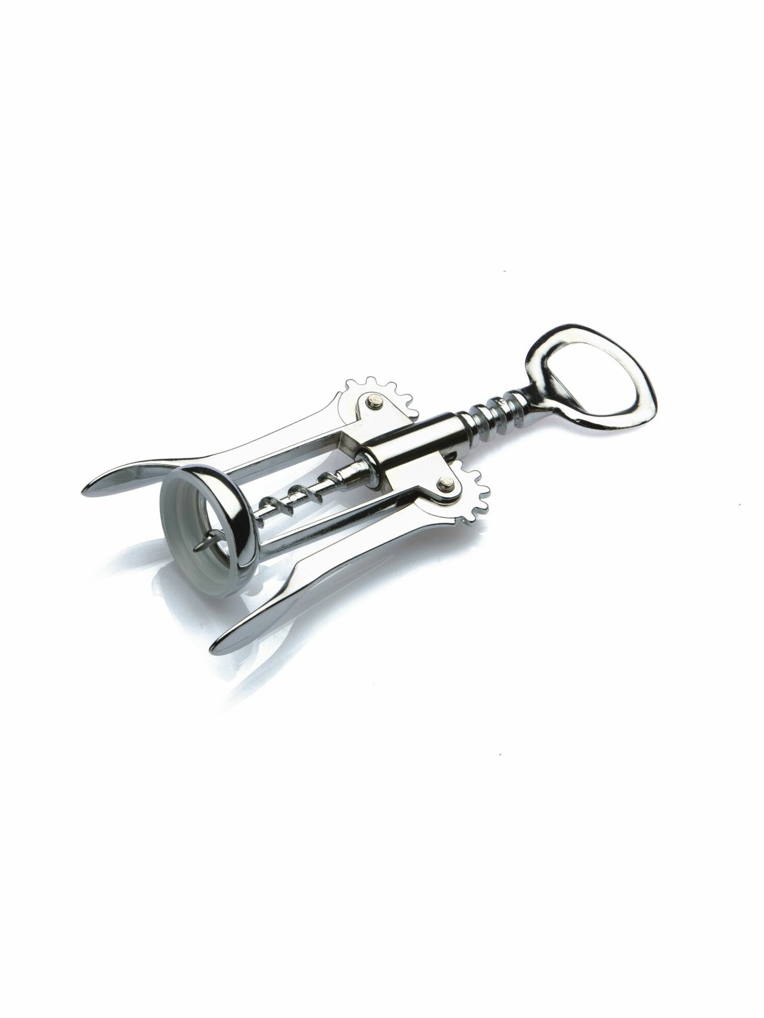 Штопор двухрычажный Zaseves EXPORT, хромированный, серебристый, Италия