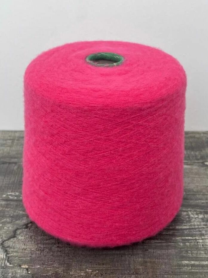 Пряжа Zegna Baruffa Alpasoft (Альпака Меринос) неоновый розовый 129грамм