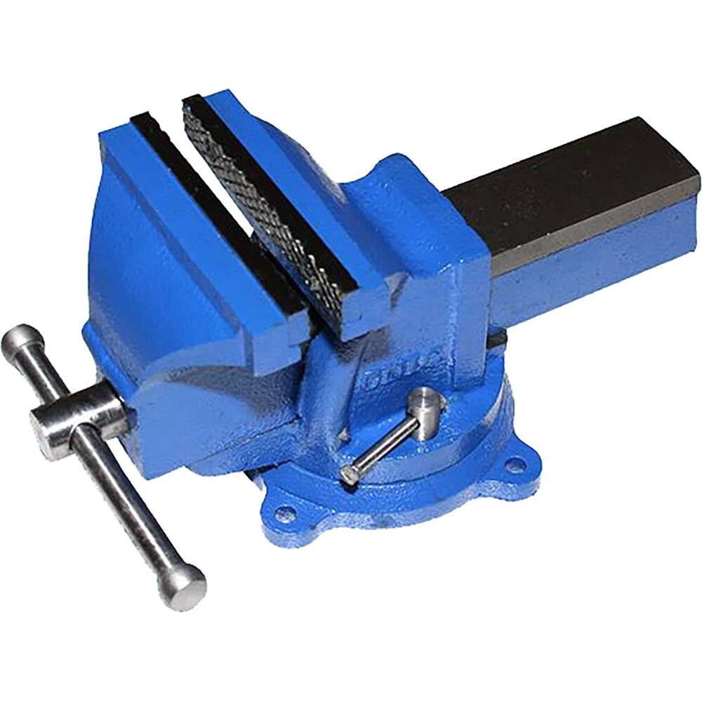 Слесарные тиски CNIC 125 мм 5дюйм поворотные облегченные без наковальни LT96205 упакованы