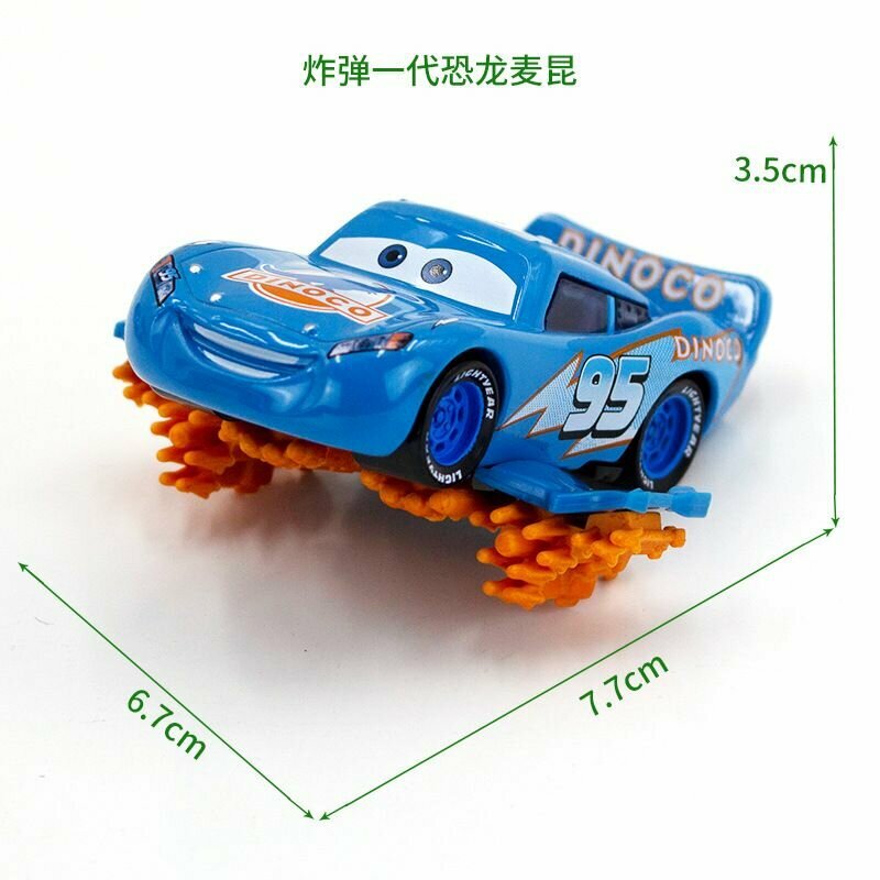 Игрушки машинки, подарки для детей, Тачки анимационные те же, из мультфильма "Тачки" Машинка Мак Хаулер + Молния МакКуин