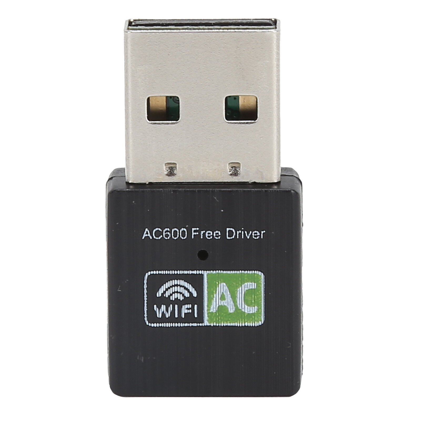 Адаптер Wi-Fi USB-приемник Ethernet 600 Мбит/с 2,4 ГГц 5 ГГц двухдиапазонная беспроводная сетевая карта, черный