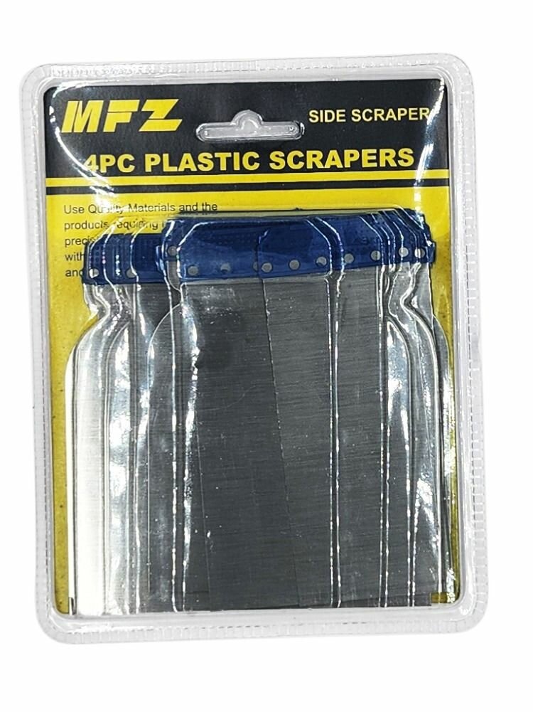 Набор металлических шпателей япончик (4шт: 50,80,100,120мм.)