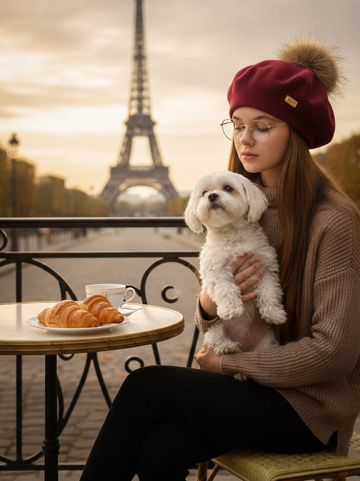 Берет для девочек