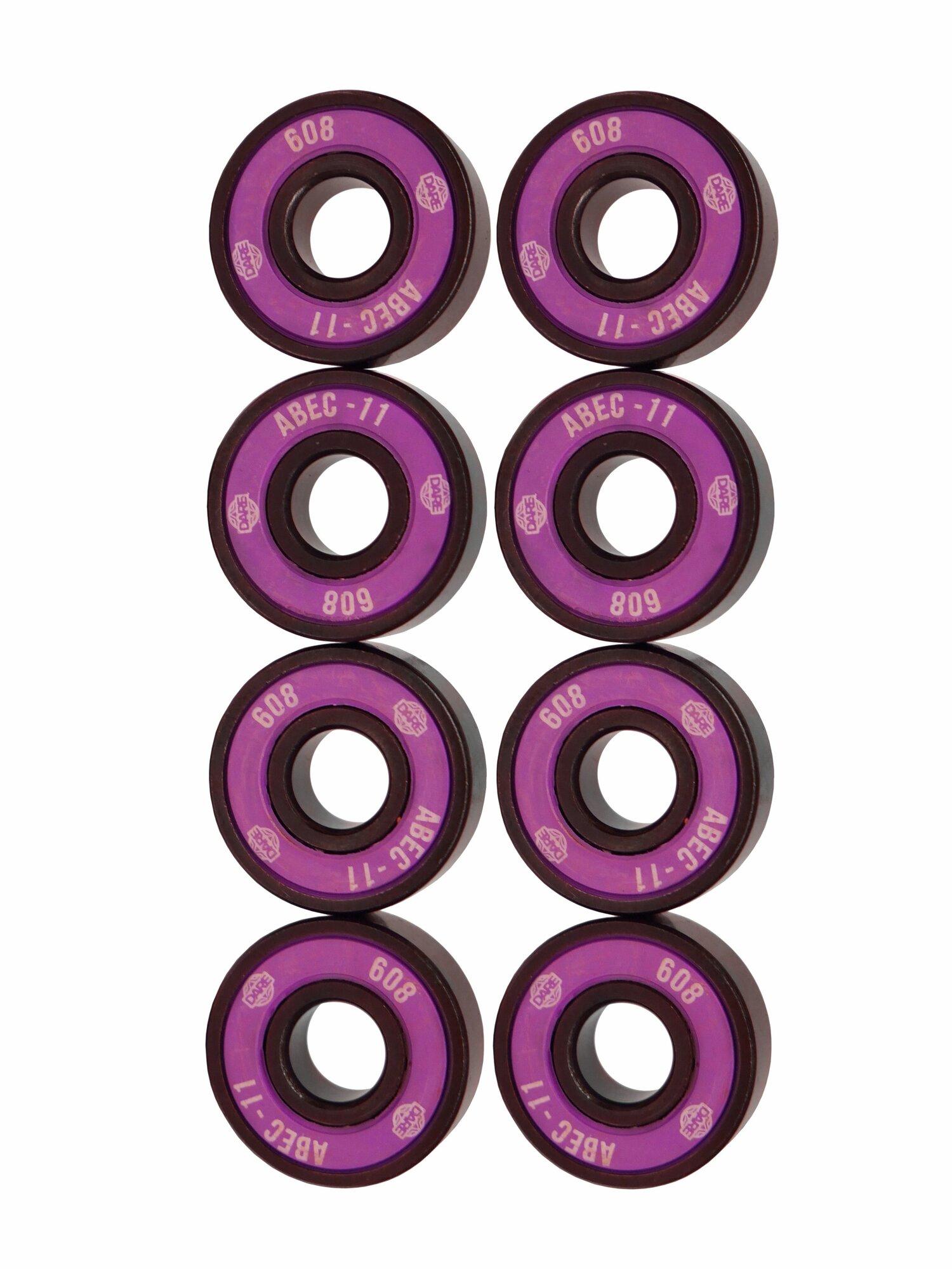 Подшипник DARE 608 (8шт, Abec-11) для самоката, скейтборда и роликов