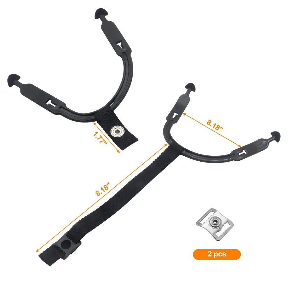 Быстросъемный ремень для хоккейного шлема из нержавеющей стали