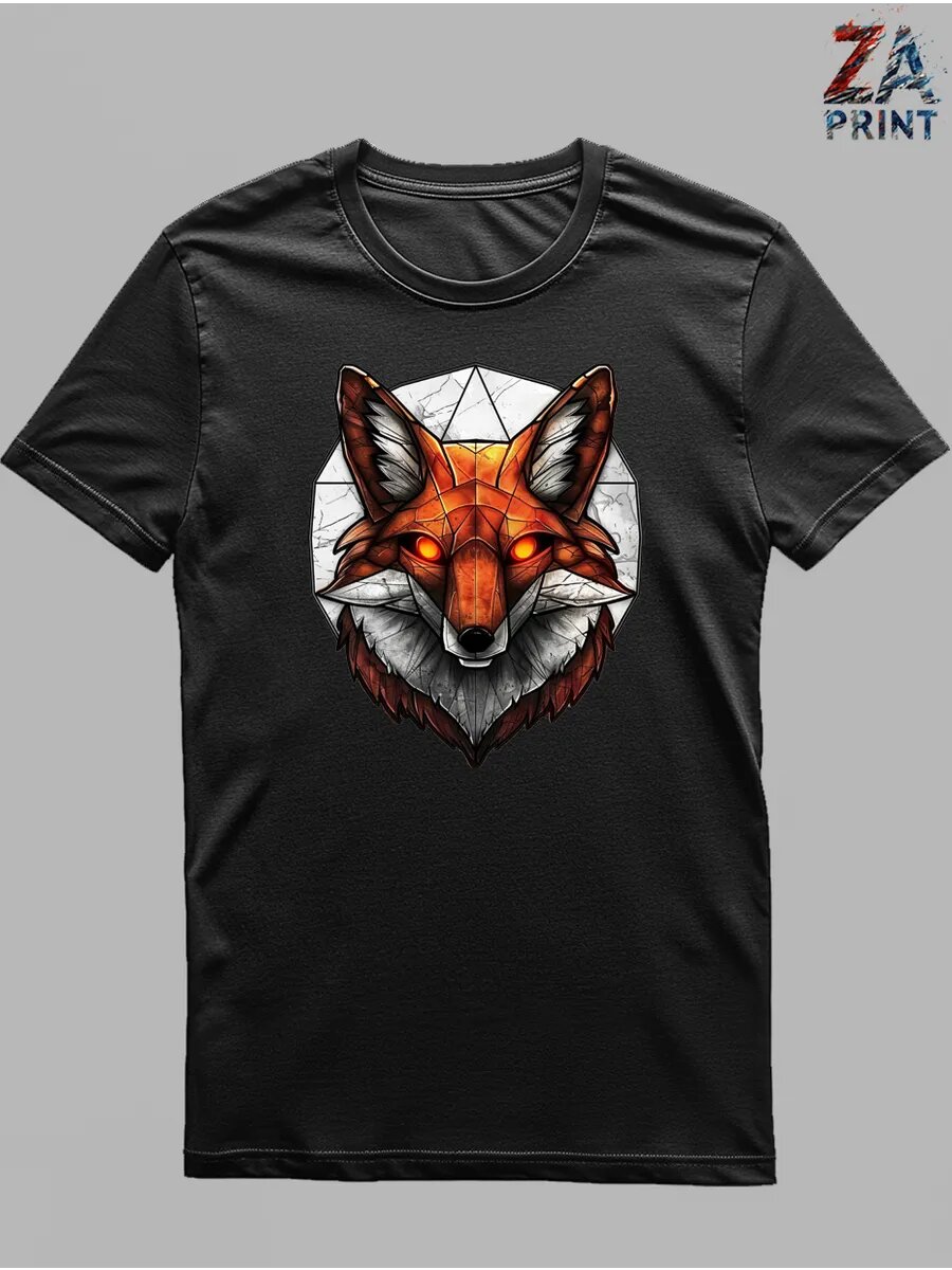 Футболка красивая лиса