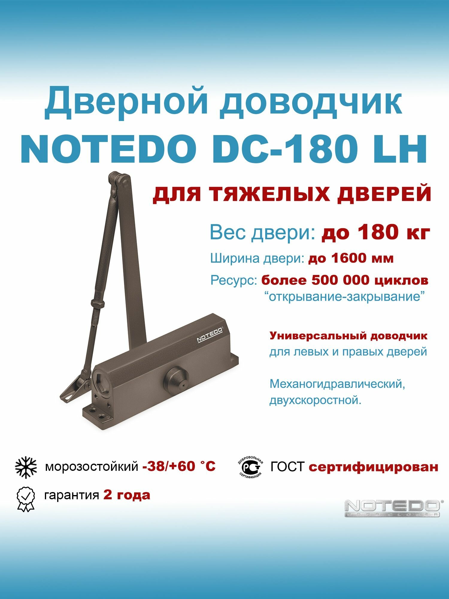 Доводчик дверной