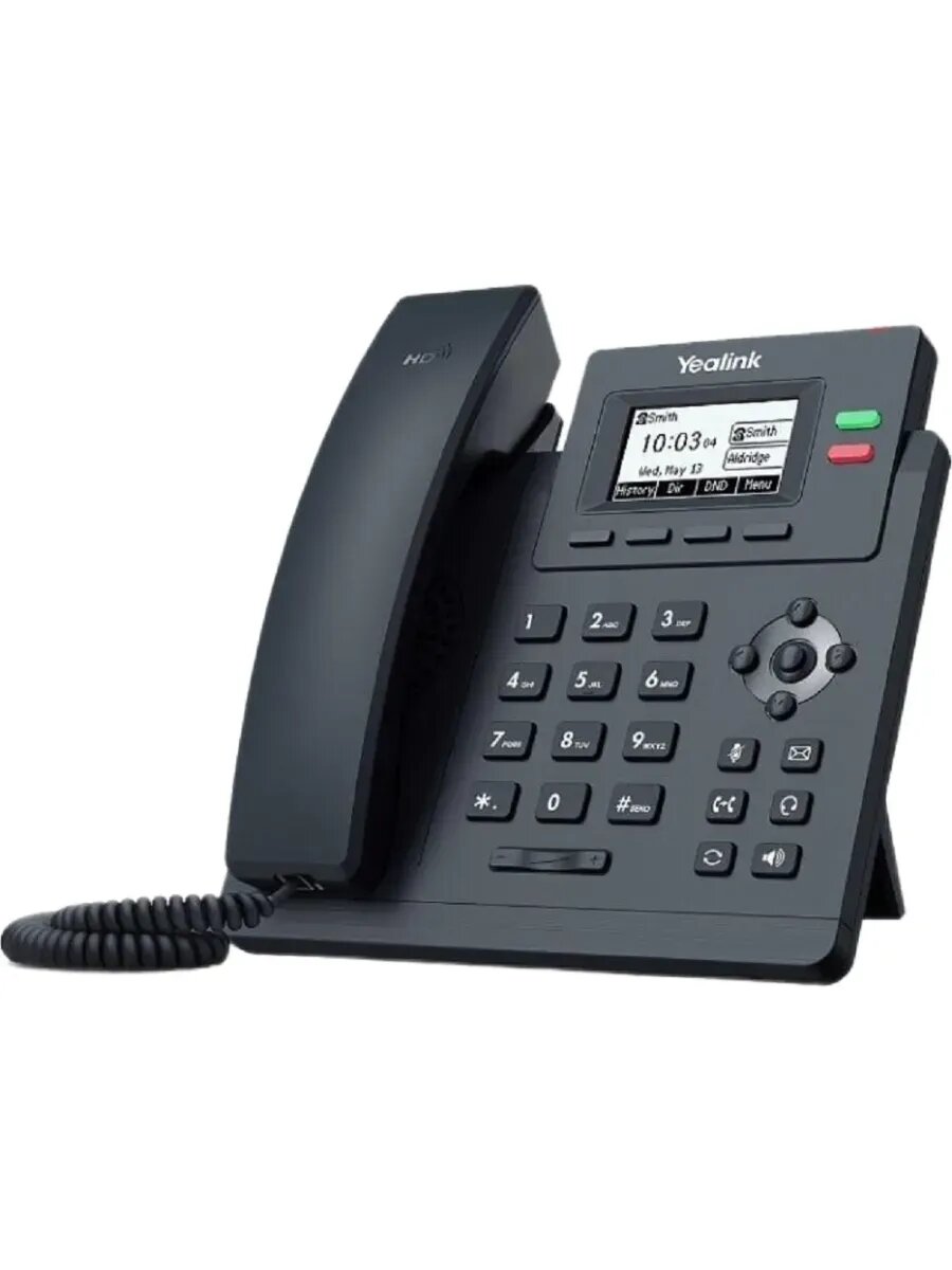 Телефон VoIP SIP-T31 DHCP, DNS, IP, L2TP, без БП