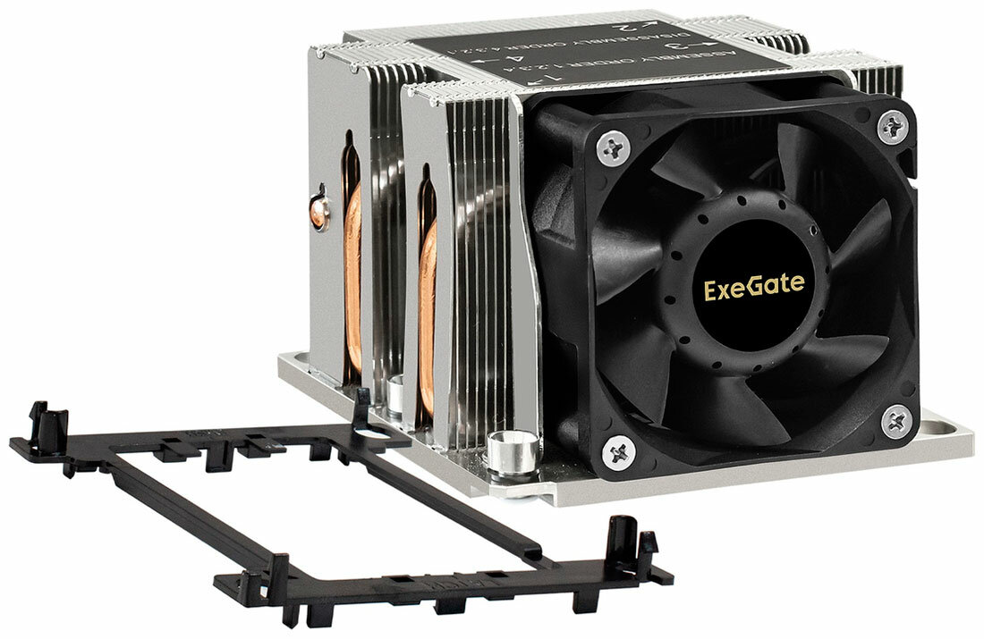 Кулер для процессора ExeGate ESNK-P0068AP4. PWM.2U.3647. Cu + BKT-0126 (EX298970RUS)