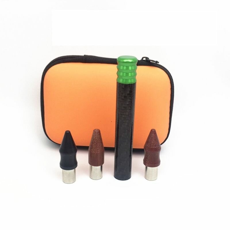 Ручка для выравнивания автомобильных отбойников-магнитное углеродное волокно плюс 3 головки ручек отправки в сумку хранения