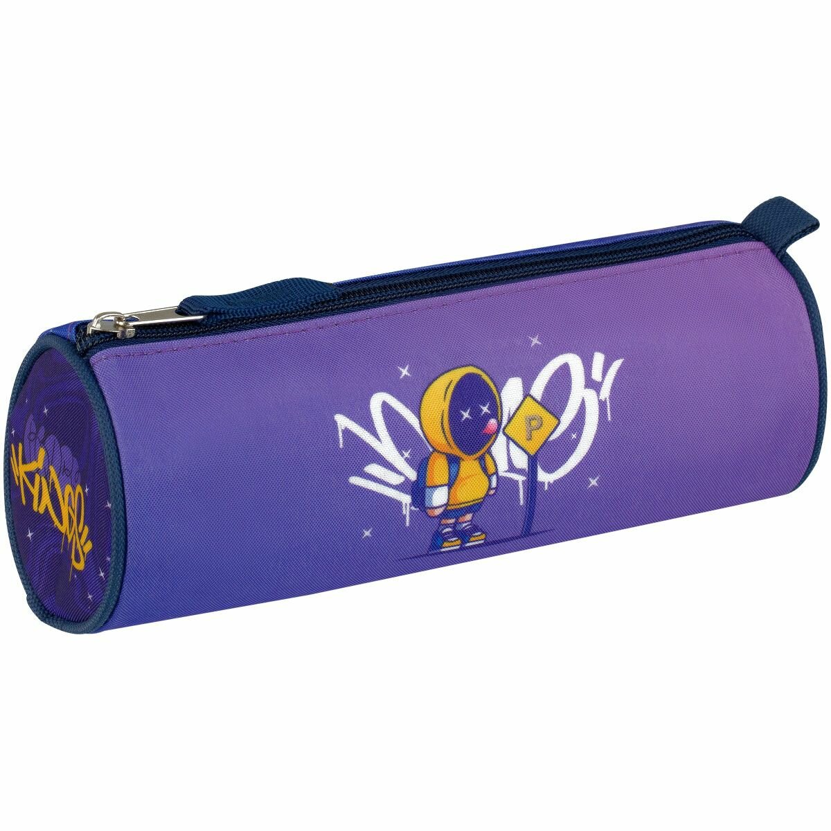 Пенал школьный 1 отделение ArtSpace "Cool", полиэстер, 210х80мм (Sch_57536)