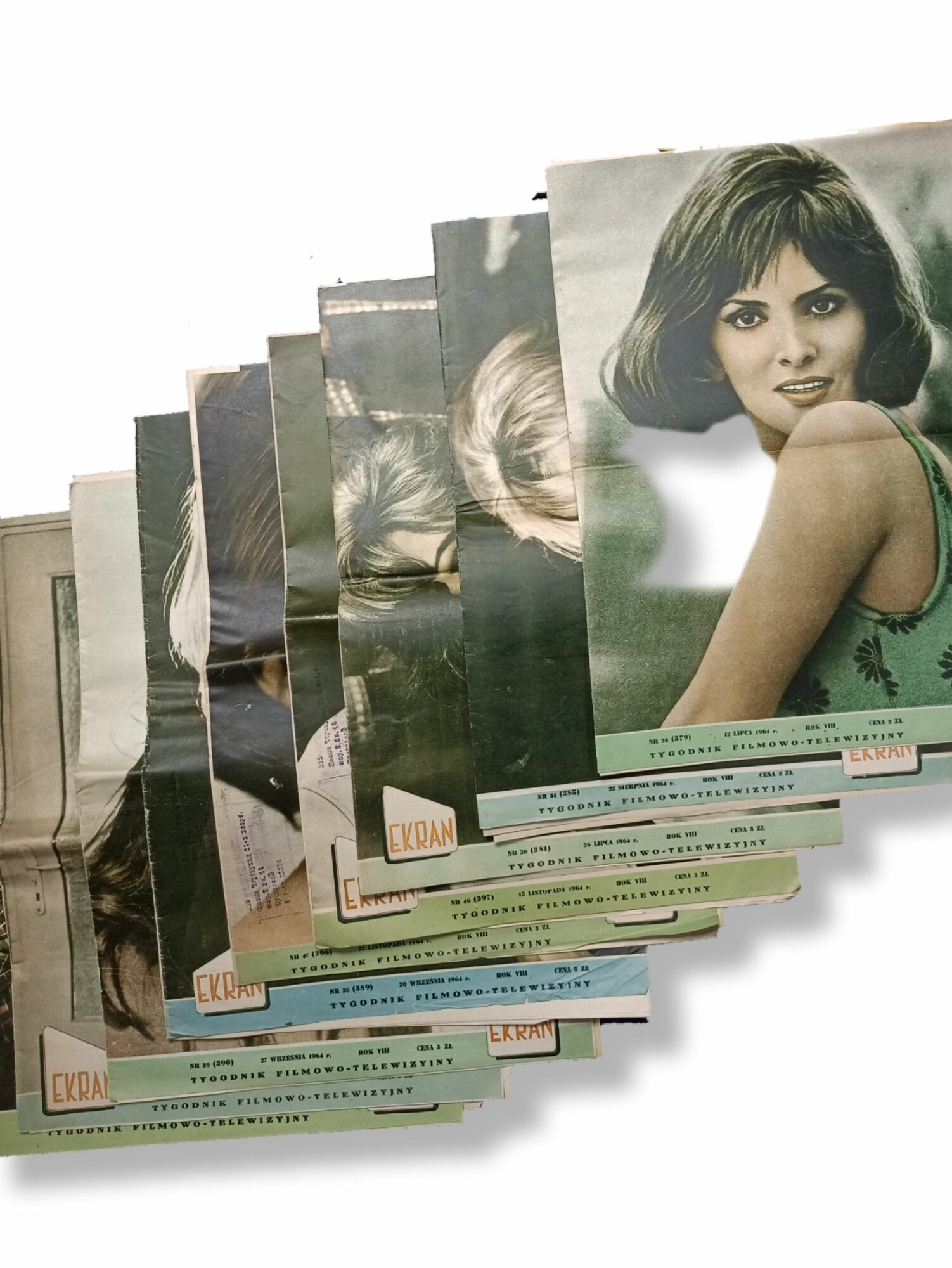 Набор из 9-и журналов: Ekran 1964