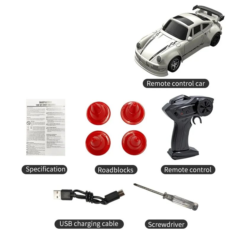 Радиоуправляемая машина TOPMAYA 1/64 KF20 white