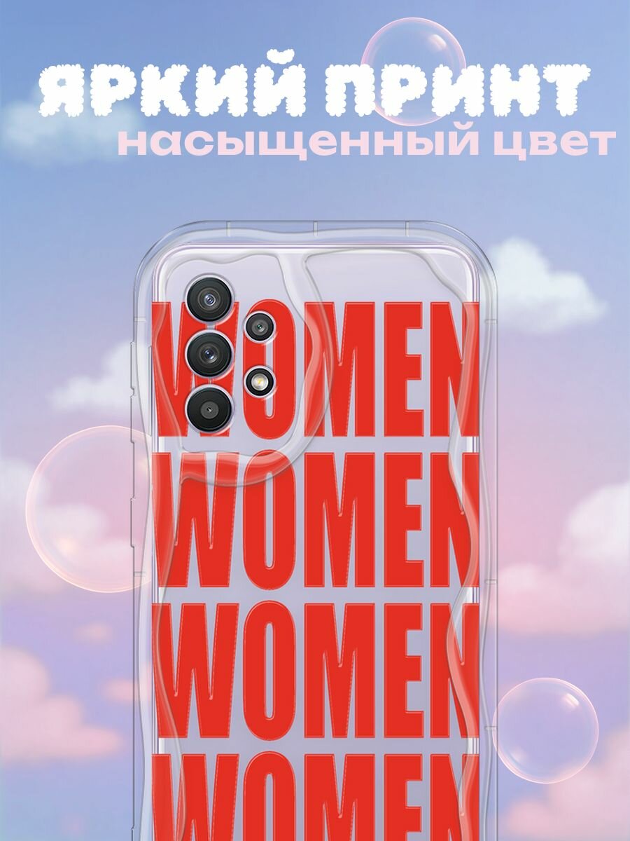 Чехол на Samsung Galaxy A32 / Самсунг А 32 с принтом WOMEN 3 — фото 1