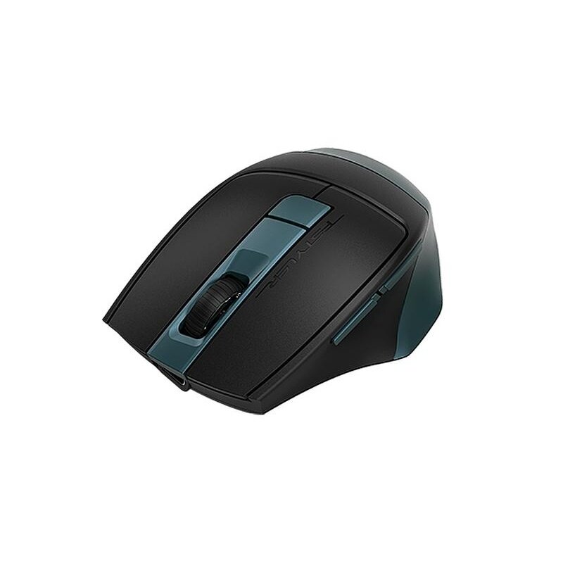 Компьютерная мышь A4Tech "Fstyler", черно-зеленая, оптическая, 2400 dpi, беспроводная, 6but (FB35C MIDNIGHT GREEN)