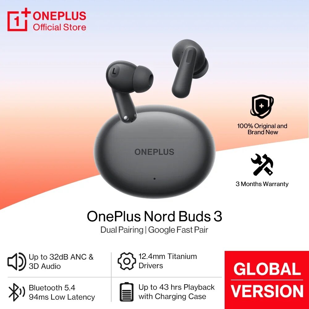 OnePlus Nord Buds 3 беспроводные наушники