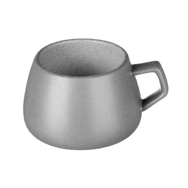 Чашка кофейная Сейко фарфор 100мл D65/45, H50мм серый. Kunstwerk